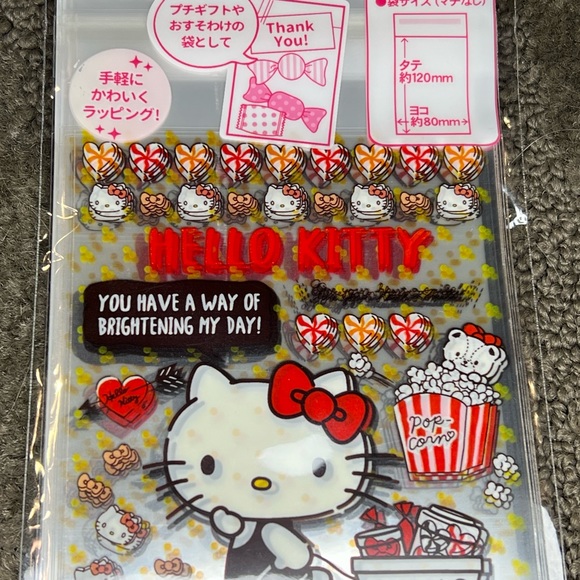 Sanrio | Party Supplies | Hello Kitty Adhesive Top Party Favor Treat ...